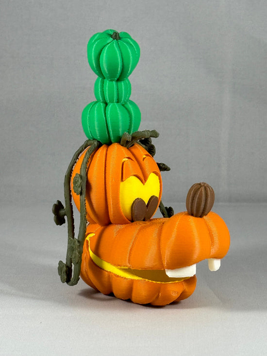 Fab 5 Disneyland Entrance Gate Goofy Pumpkin Halloween Decoration ...